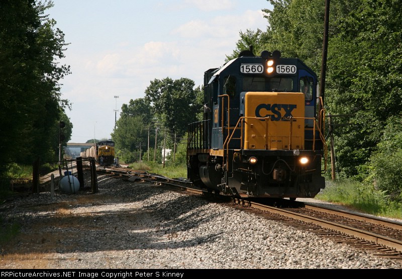 CSXT Train D71630